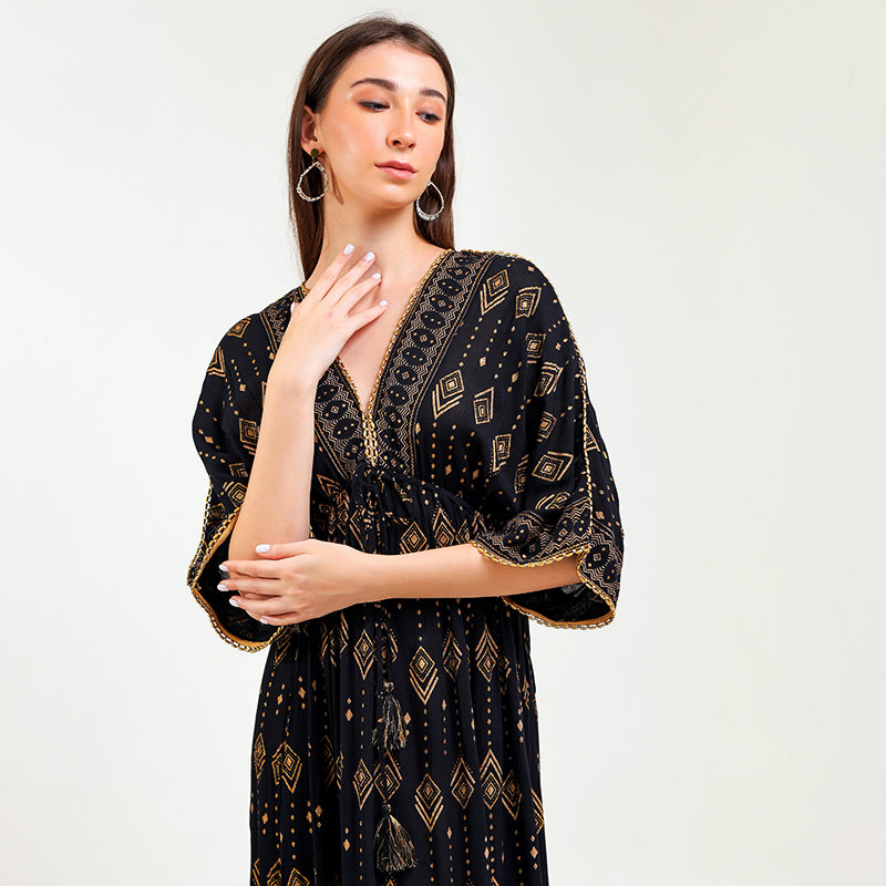 Sunlit Reverie Maxi Black – Letoz